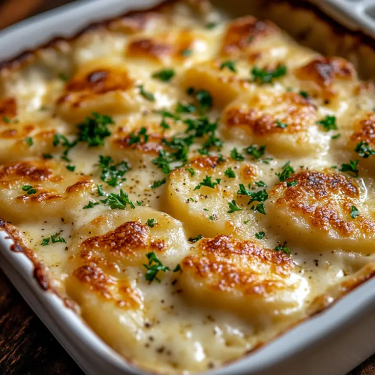Copycat Ruth’s Chris Potatoes au Gratin - Naomi's Recipes