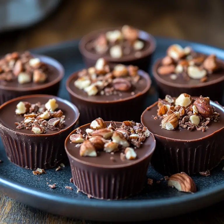 Chocolate Peanut Butter Rice Krispie Cups - Naomi's Recipes