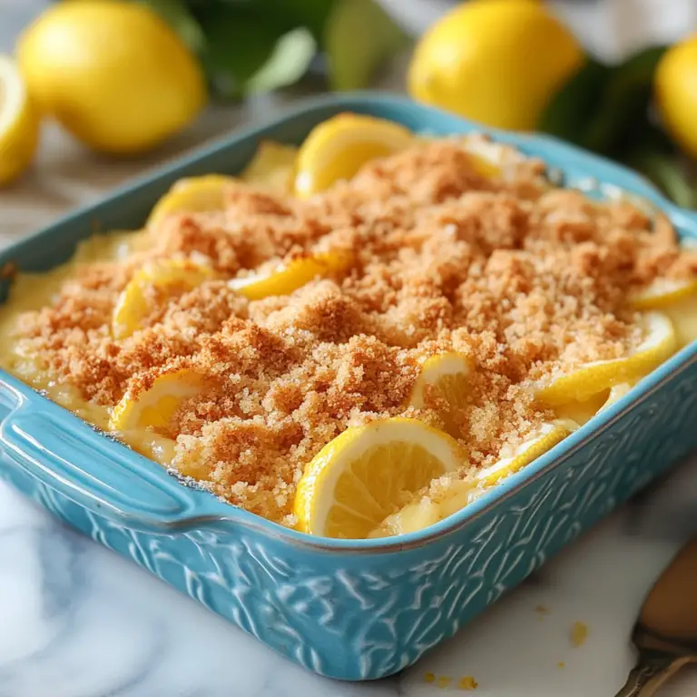 4-Ingredient Lemon Cream Cheese Dump Cake - Naomi's Recipes